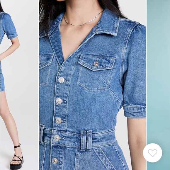PAIGE | Dresses | Nwt Paige Denim Dress | Poshmark